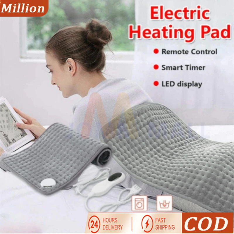 Jual 【COD】76x40cm Bantal Panas terapi 10-Level Fast Heat Mat Relief ...