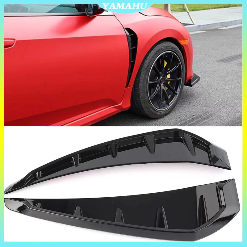 Jual 2PCS Side Fender Add-on Air Flow Car Scoop Stiker Modifikasi Sayap ...