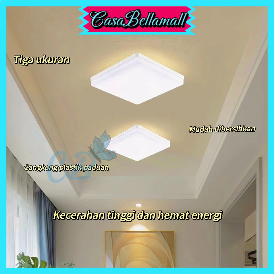 Jual Lampu LED Plafon 48W 36W 18W Lampu Plafon Minimalis Lampu Kotak ...