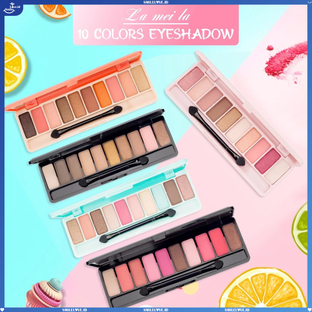 Jual 【COD】Eyeshadow Palette 10 Colors Play Color Eyes 3596 Eye Shadow ...