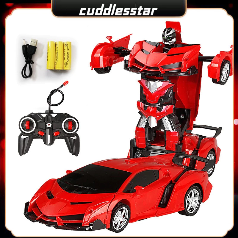 Jual 【COD】Rc Car Transformer 1:18Mainan Mobil Remote Control/Remote ...