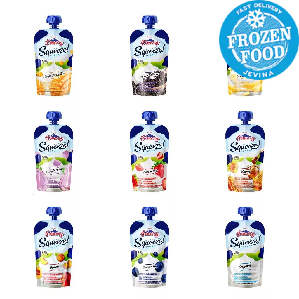 Jual Cimory Squeeze Original | Blueberry | Brown Sugar | Cavendish ...