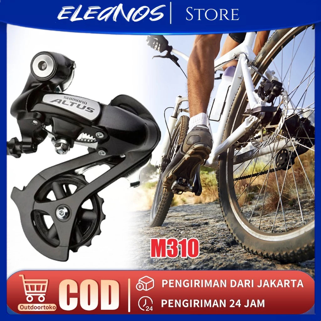 Jual M310 RD Shimano Altus 6/7/8/9 Speed Rear Derailleur Sepeda Lipat ...