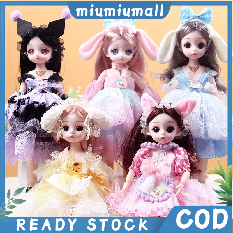 Jual 【MURAH COD】Mainan Anak Boneka BJD Doll 30cm Cute DIY Girls Gift ...