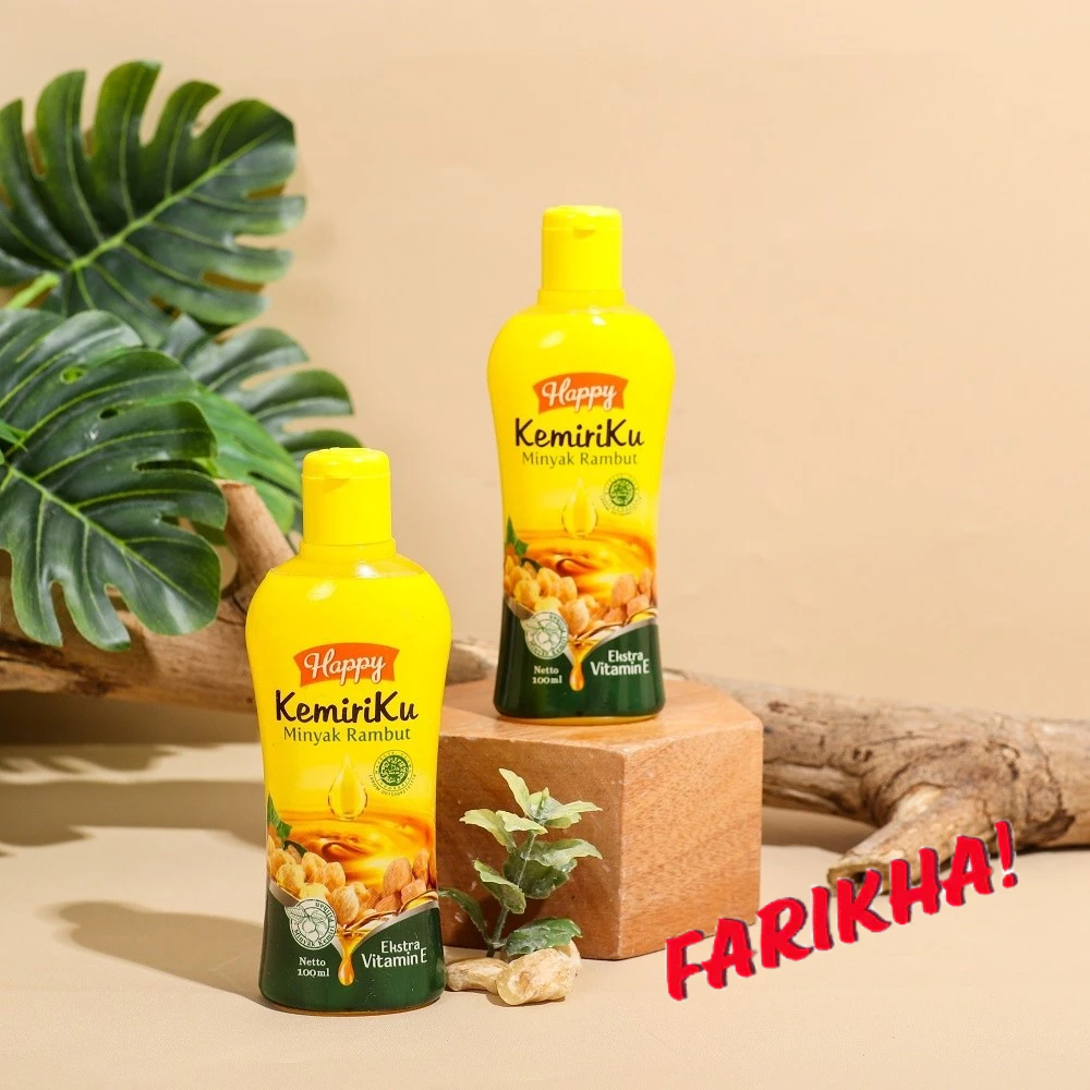 Jual Happy minyak kemiriku ekstrak Vitamin E 100 ml | Shopee Indonesia