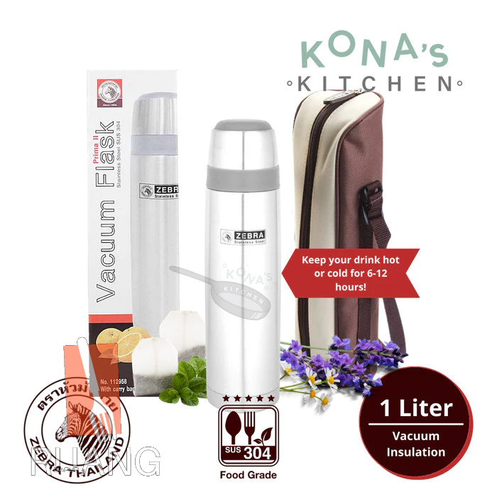 Jual Zebra Vacuum Flask 1 Lt Prima Ii (112958) / Thermos Minum | Shopee ...