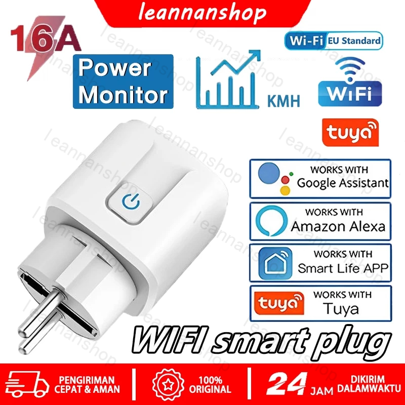 Jual Smart Plug WiFi 16A Wireless Colokan Energy Monitoring Statistic ...