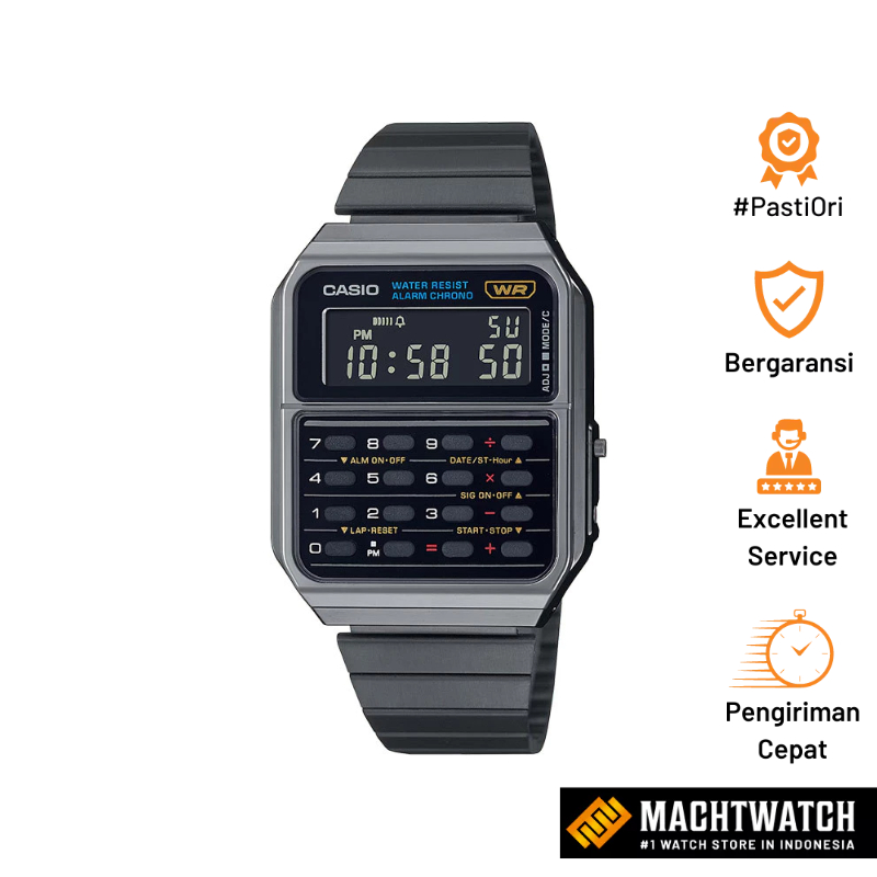Jual [YEAR END SALE] Jam Tangan Unisex Casio General CA-500WEGG-1BDF ...