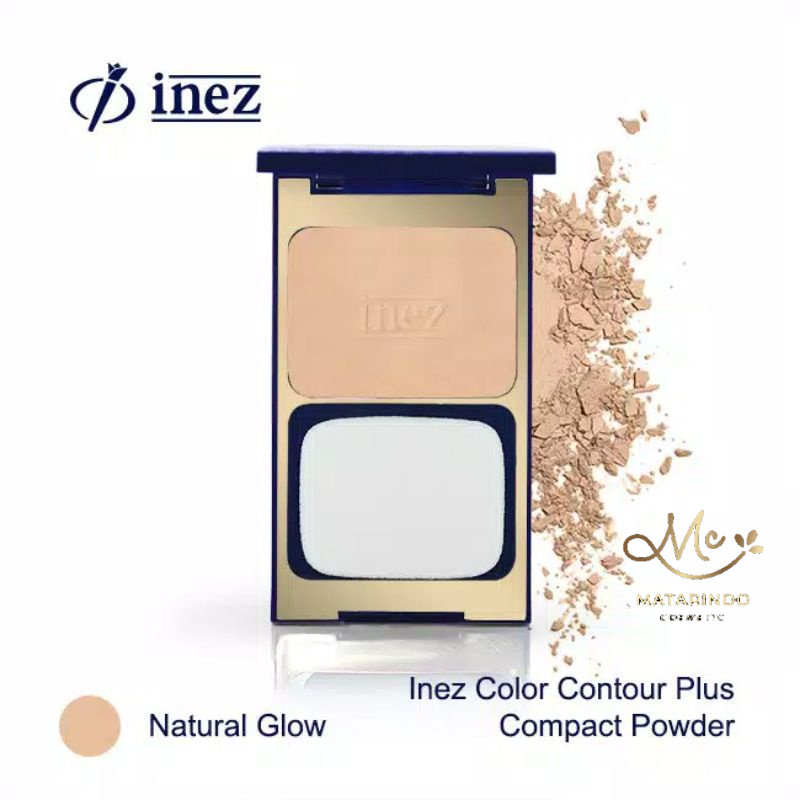 Jual Inez Color Contour Plus Compact Powder (New case) | Shopee Indonesia