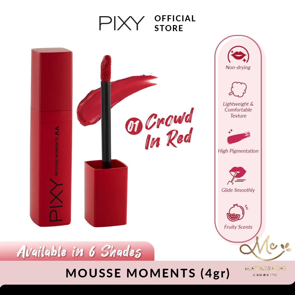 Jual Pixy Mousse Moments 5 Shade | Shopee Indonesia