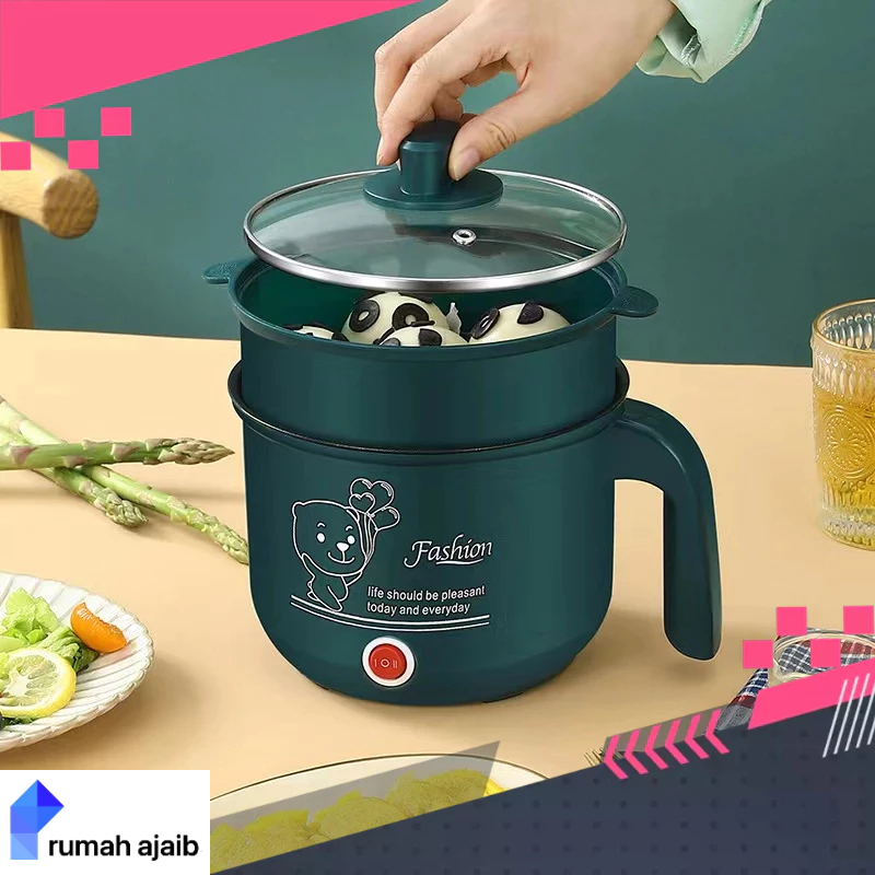 Jual Panci Portable listrik Multifunctional Electric Frying Pan Panci ...