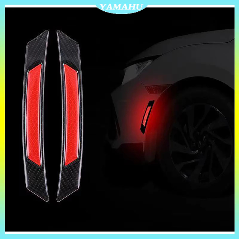 Jual 2pcs /Stiker Reflektif Panah Stiker Reflektor 3D Bumper Belakang ...