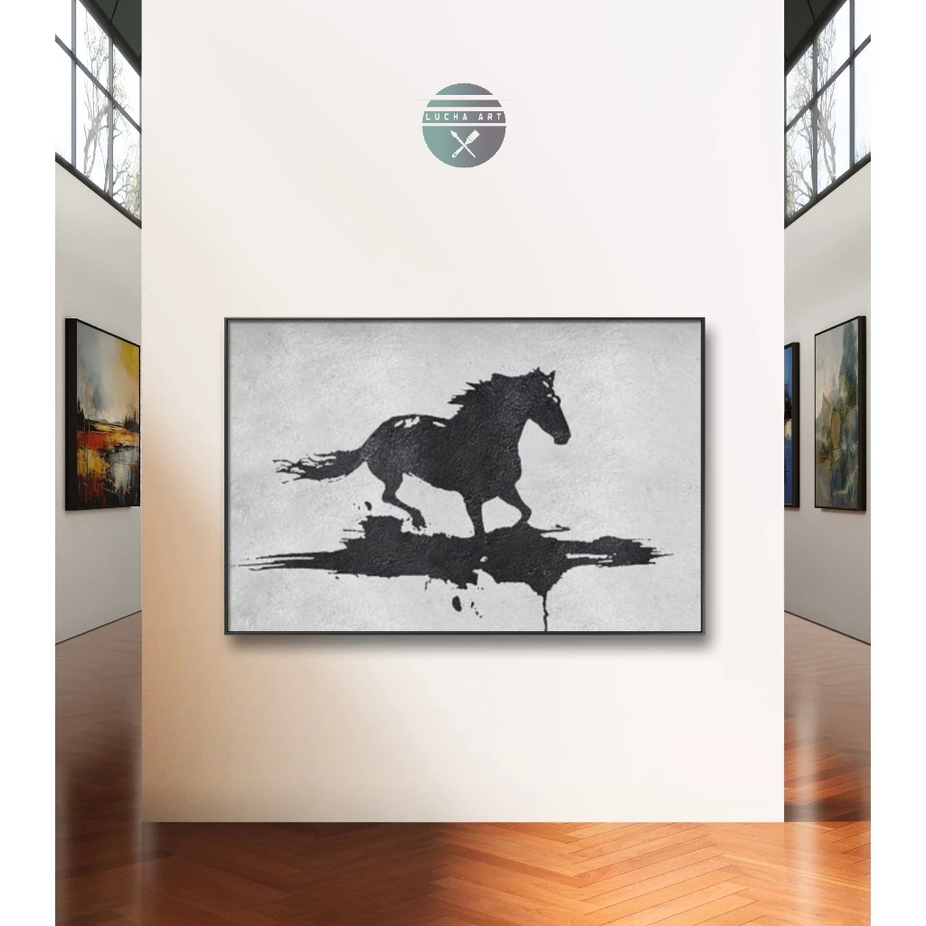 Jual Lukisan Kuda Kuda Painting