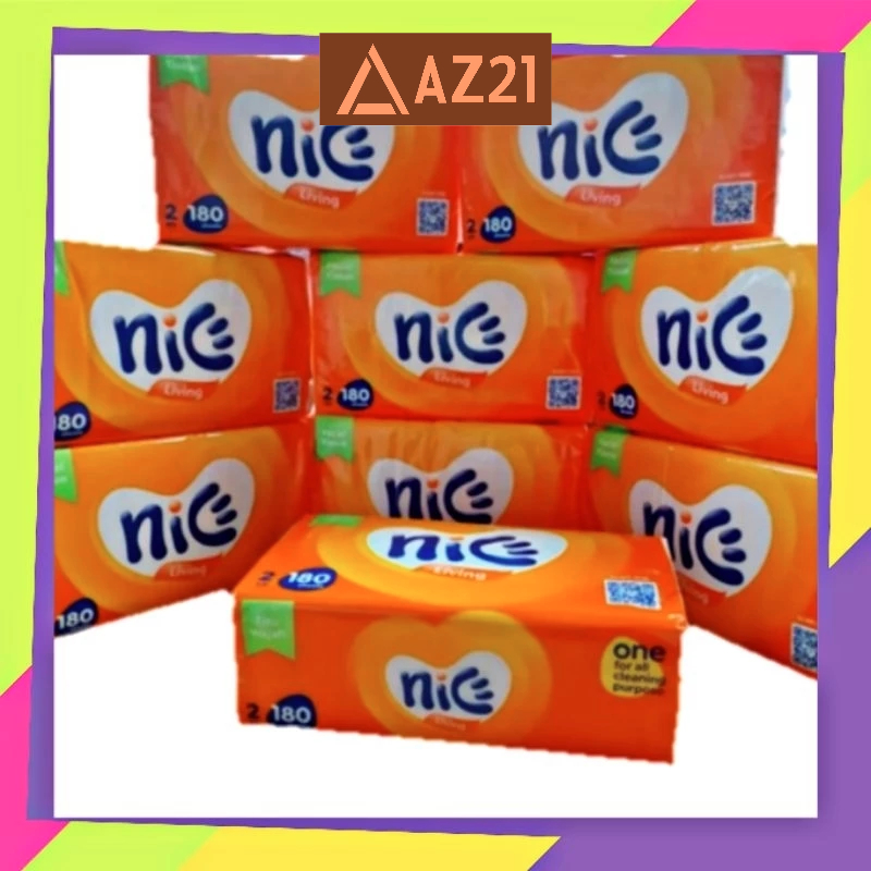 Jual PAKET 10 PCS Tisu Tissue Nice Facial Nice Murah Promo Paket 10 ...