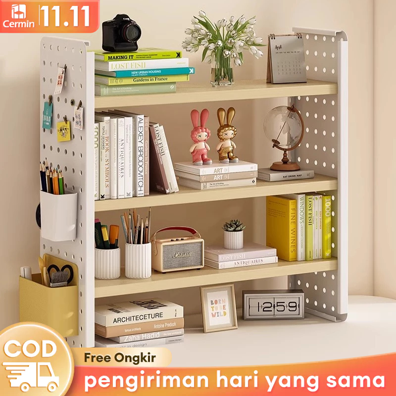 Jual Rak Meja Stationery Rak Desktop Storage Rak Organizer Multi-Lapis ...