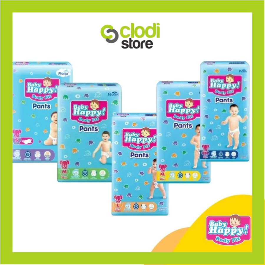 Jual Baby Happy Baby happy popok celana pants S, M, L, XL, XXL Popok ...