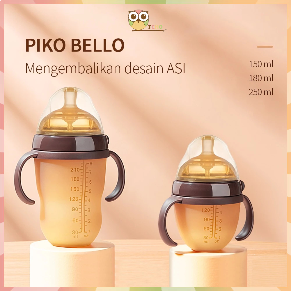 Jual JCHO PIKO BELLO dengan pegangan botol susu bayi PIKO BELLO/botol susu silikon bayi | Shopee ...