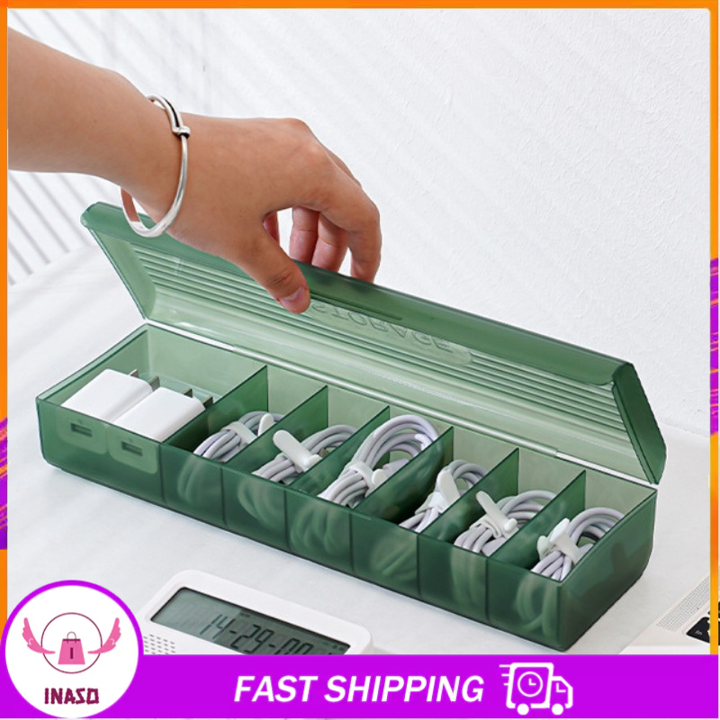 Jual INASO Kotak Penyimpanan Kabel Storage Kabel Data Tempat ...