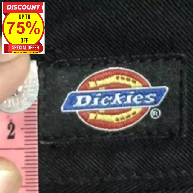 Jual DICKIES TAG LABEL RAJUT BORDIR COTTON PREMIUM CO 1X DI KIRIM ...