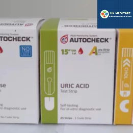 Jual Paket Isi Ulang Autocheck 3 in 1 gula darah kolesterol asam urat ...