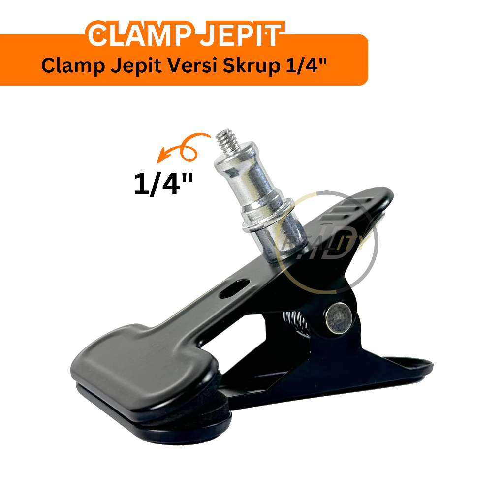 Jual CLAMP JEPIT LAMPU VERSI SKRUP / CLAMP PENJEPIT HOLDER MOUNT CLIP ...