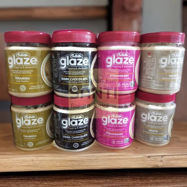 Jual Colatta | Dip Glaze Topping Donat Dark Choco / Tiramisu / White ...