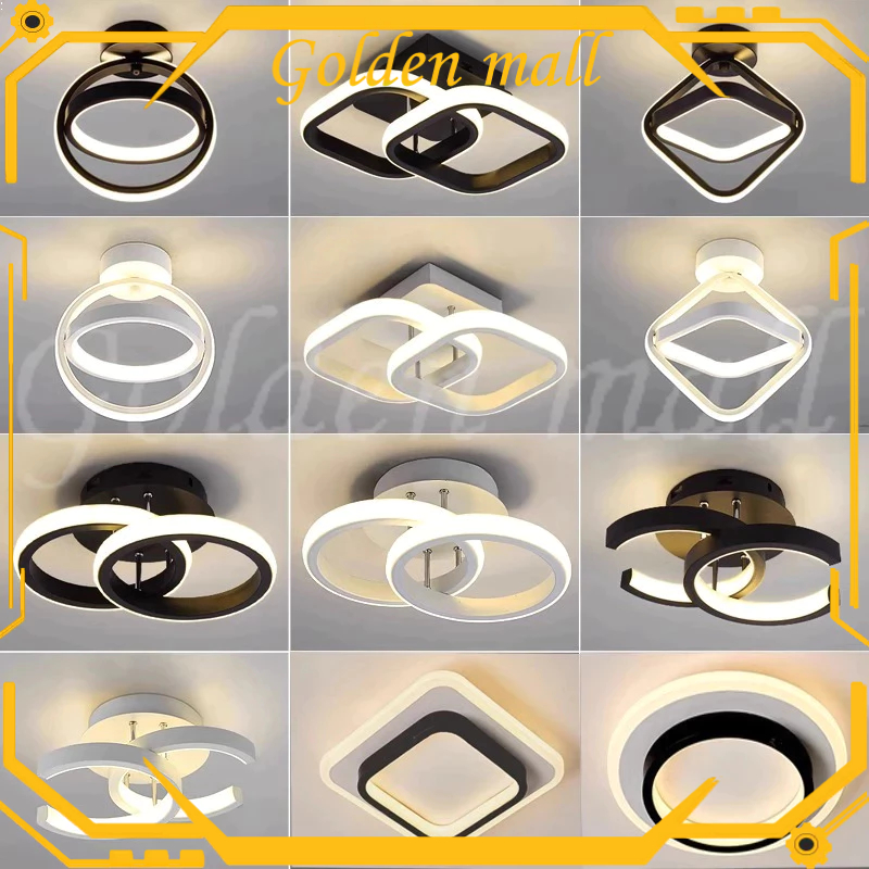 Jual 3 Colors Lampu Plafon LED Ceiling Light Lampu Hias Gantung Rumah ...