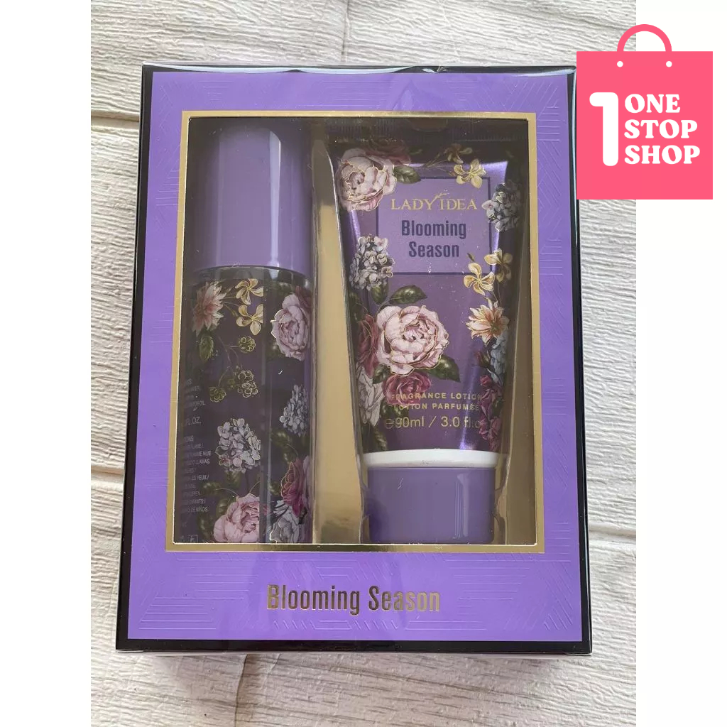 Jual VS Blooming Season Body Lotion & Bodymist parfum set gift Hampers ...