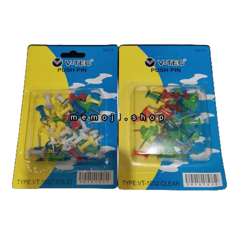 Jual Push Pin / Paku Mading / Jarum Tekan | Shopee Indonesia