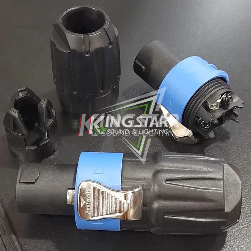 Jual Jack Speakon Seetronic SL4FX N Original Spikon Male Connector ...