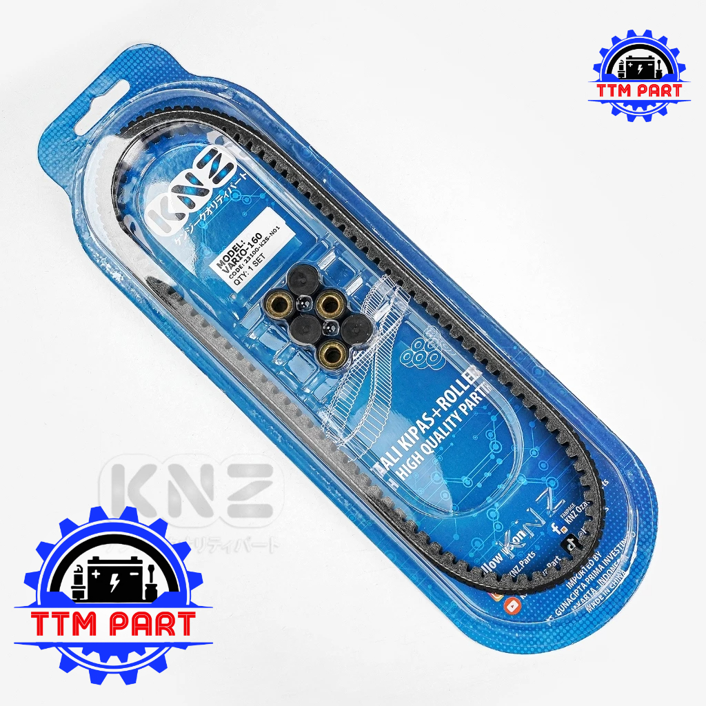 Jual VANBELT PLUS ROLLER HONDA VARIO 160 19gr VAN BEL FAN BELT FANBEL ...