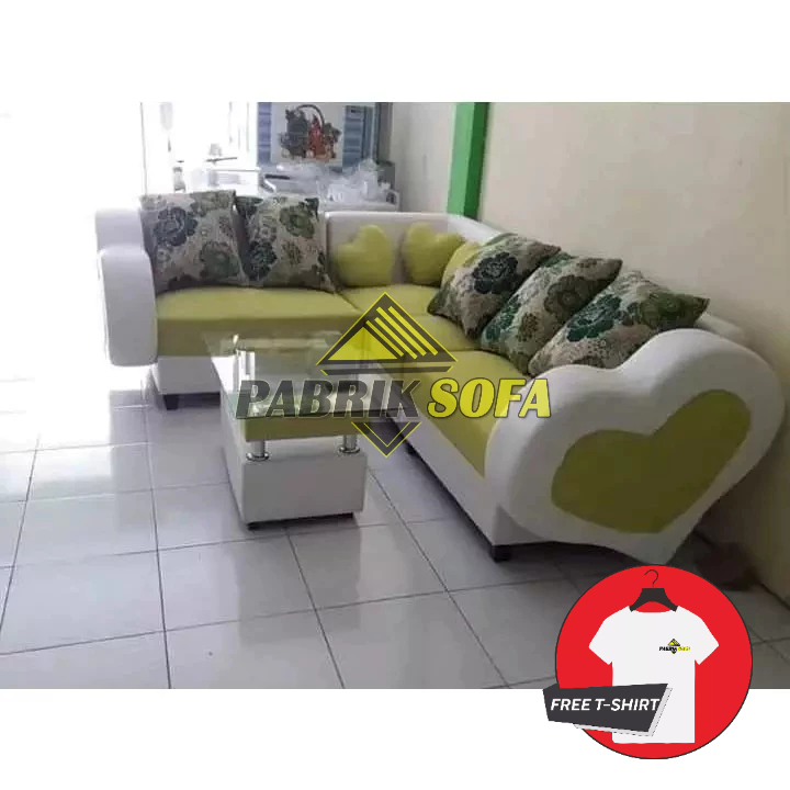 Jual Sofa L love sofa L cinta minimalis modern murah harga pabrik ...