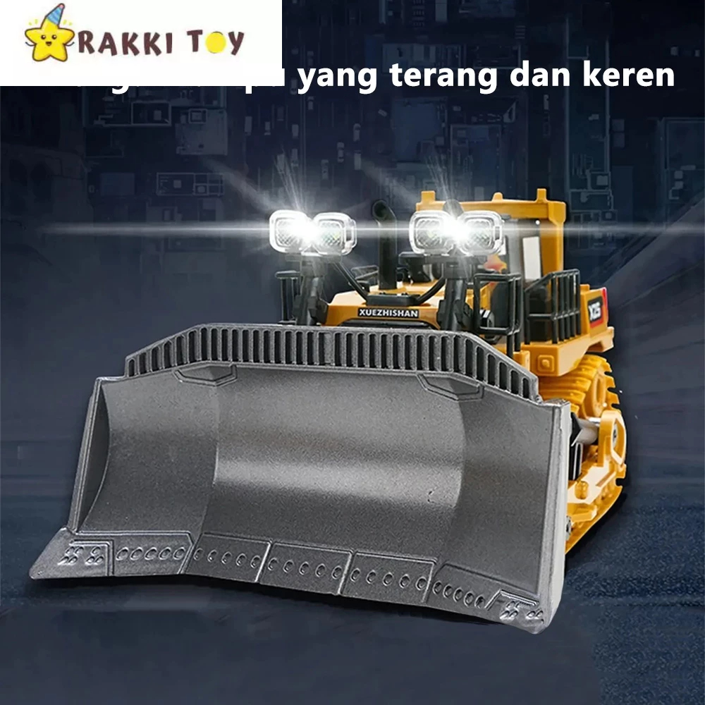 Jual Buldoser Remote Control Crawler 9 Channel RC Bulldozer Mainan ...
