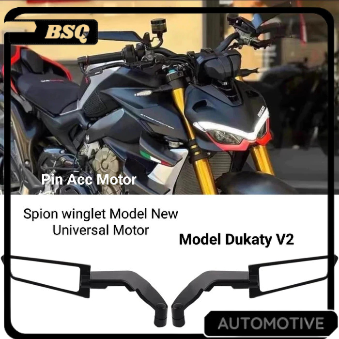 Jual New Spion Winglet Nemo Kaca Kecil Vario125/150/160/Nmax Aerox ...