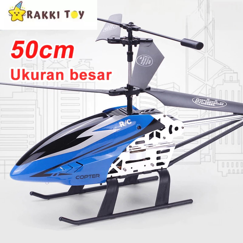 Jual Helikopter Remote Control Besar 3,5 Channel Bahan Paduan RC ...