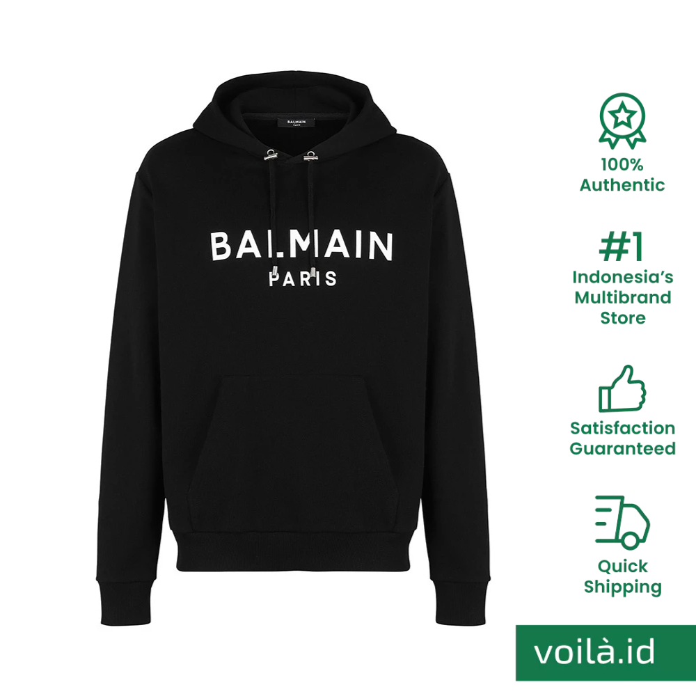Jual Logo Hoodie Black White Man | Shopee Indonesia