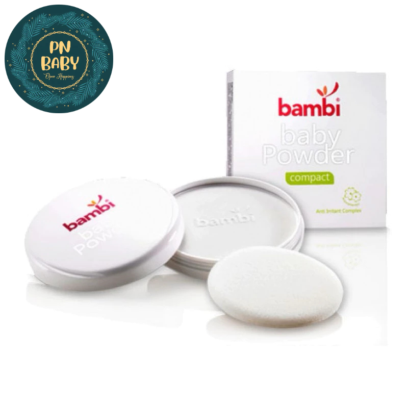 Jual Bambi Baby Compact Powder 40gr - Refill | Bedak Padat Bayi Kulit ...