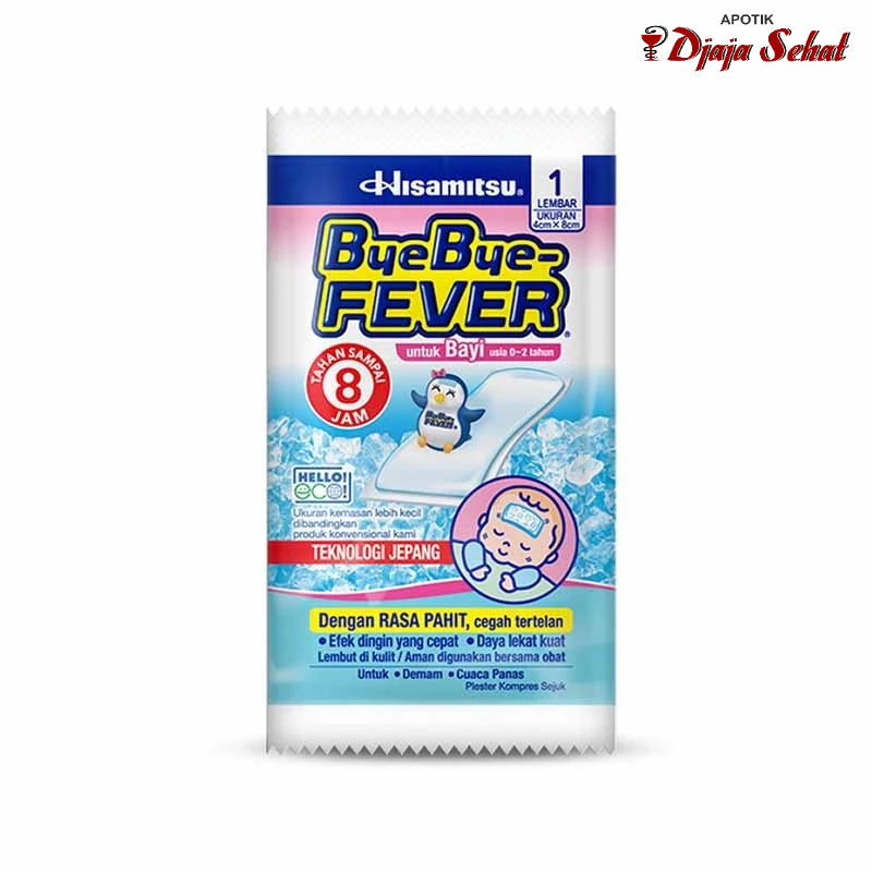 Jual BYE-BYE FEVER BAYI 1 SACHET - FEVER PATCH | Shopee Indonesia