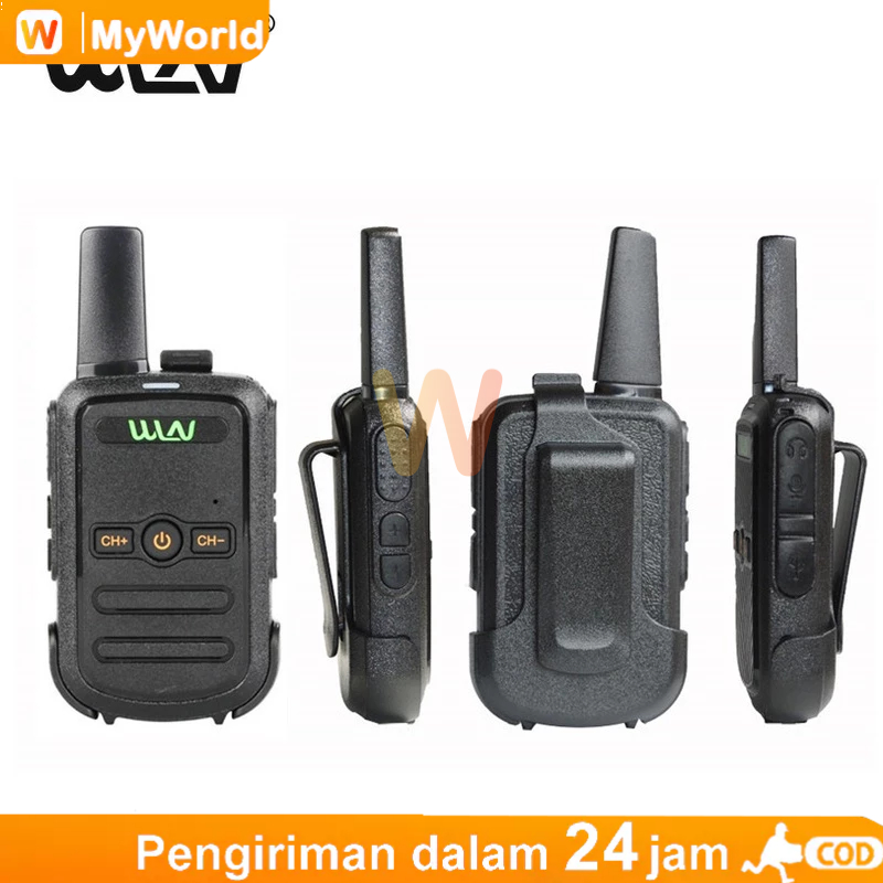 Jual 【COD】HT Walkie Talkie 2 Unit HT WLN UHF TwoWay WLN KD-C51 Handy ...