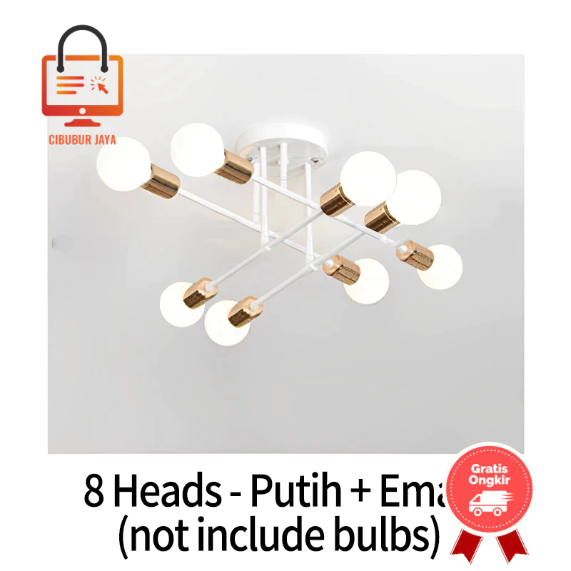 Jual CIBUBUR JAYA GRATIS ONGKIR BALI 6/8 LED E27 LAMPU GANTUNG LED ...
