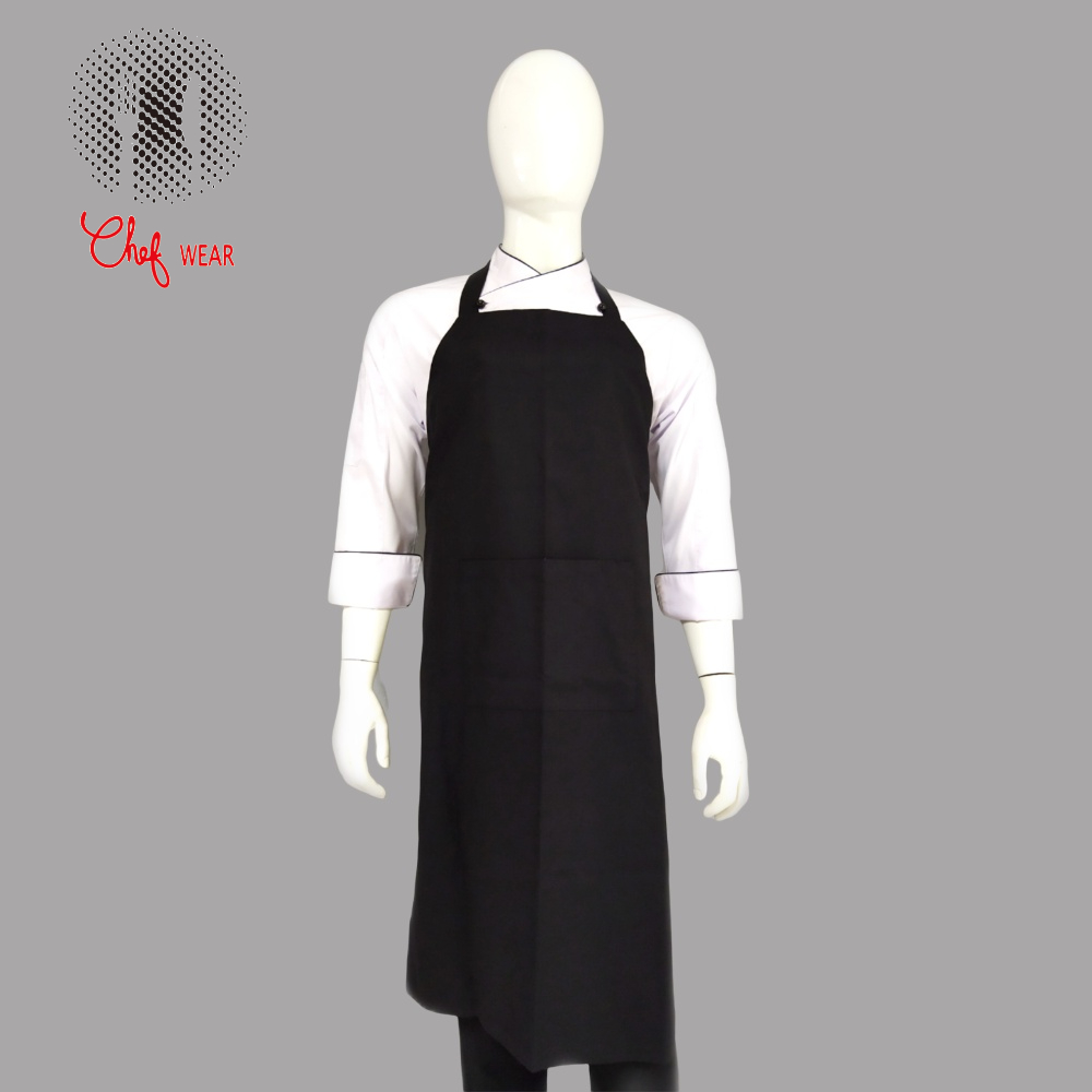 Jual Chef Wear Apron /Celemek Full Hitam (Panjang 100cm) | Shopee Indonesia