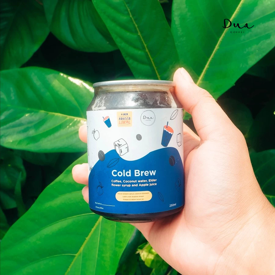 Jual Cold Brew DUA COFFEE x BCA Kopi Minuman Kemasan Kaleng 250 ml ...