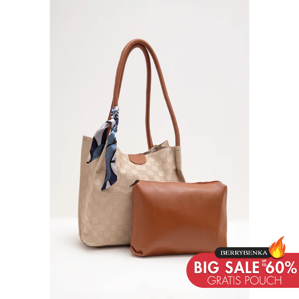 Jual Berrybenka - Tas Wanita Totebag Tekka Daisy Tote Bag | Shopee ...