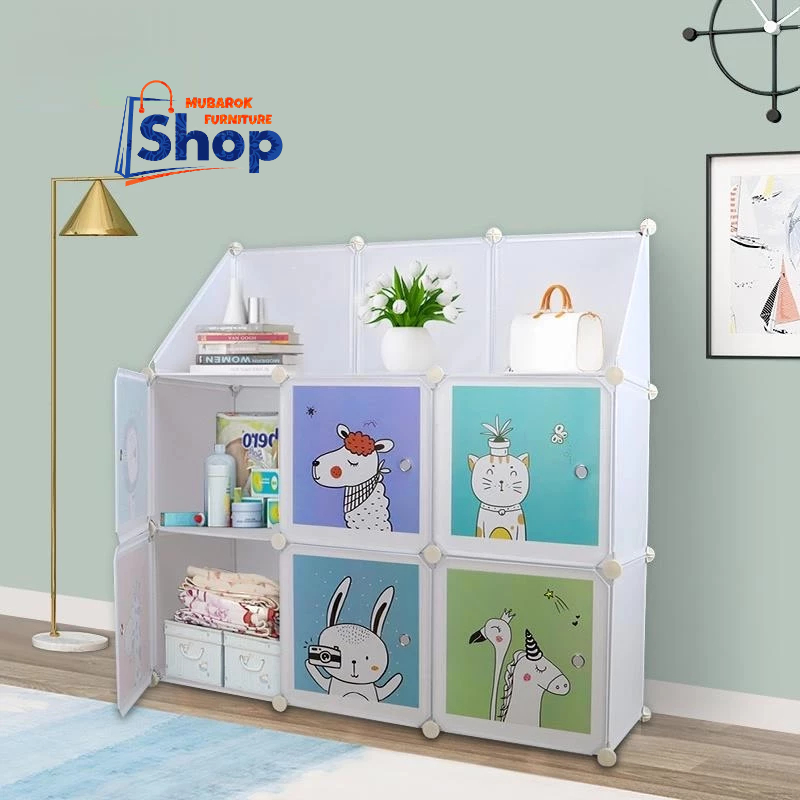 Jual OUTLETS LEMARI PLASTIK PORTABLE/ RAK SERBAGUNA SUSUN PLASTIK ...