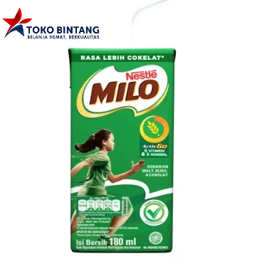 Jual Milo Active Go UHT 180ml - Susu Coklat | Shopee Indonesia