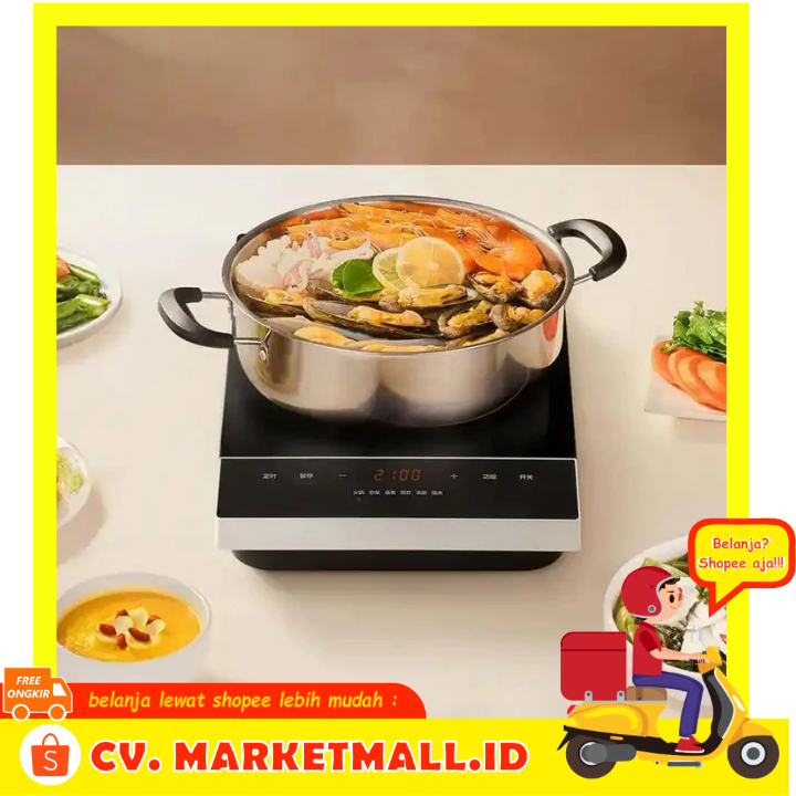 Jual Set Kompor Induksi Denagn Panci Proteksi Dan Sensor Temperature ...