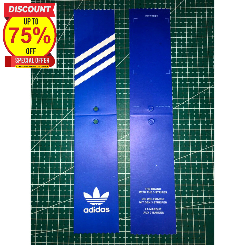 Jual ADIDAS TAG LIPAT SUPER PREMIUM CO 1X DIKIRIM 600PCS | Shopee Indonesia