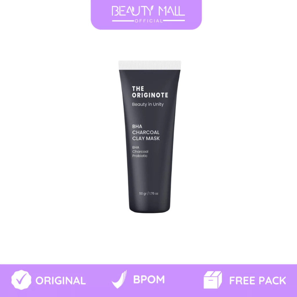 Jual THE ORIGINOTE BHA Peeling Gel (HITAM) - Charcoal Clay Mask 50gr ...
