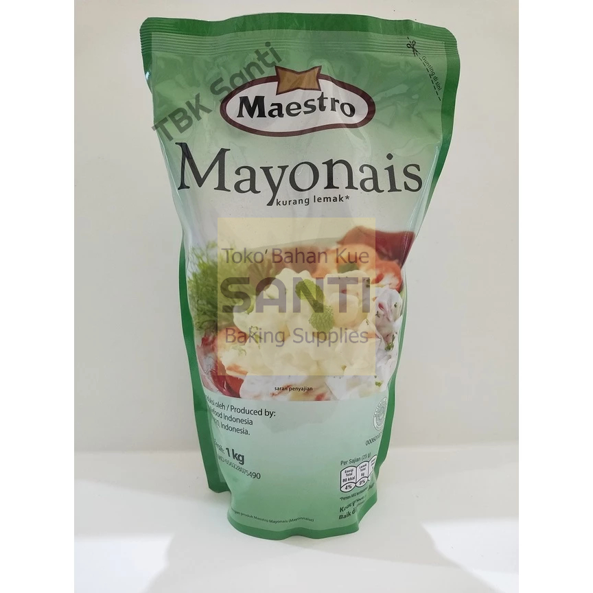 Jual Maestro | Mayo Mayonais Saus Mayones Mayonnaise | 1 Kg | Shopee ...