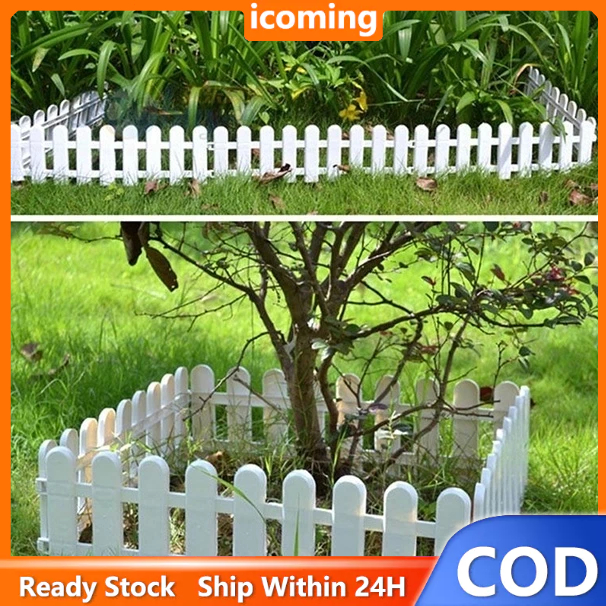 Jual Pagar kebun / Pagar plastik / Pagar Plastik PVC Putih Pagar Jalan ...